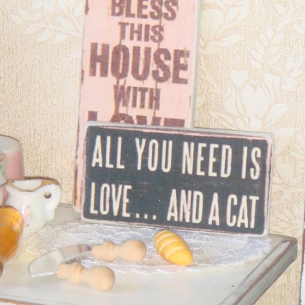 Dollhouse Sign - Etsy