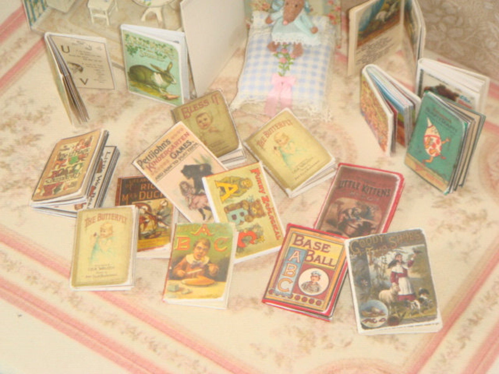 Dollhouse Children Book Nº 14. Open and Readable Books 1:12 - Etsy