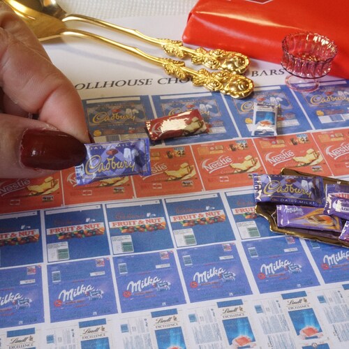 Set of 45 Miniature Book Covers 1:12 Scale Downloadable - Etsy