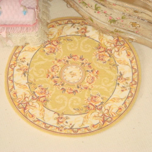 XL Dollhouse Aubusson Big Size Rug. 1:12 Dollhouse Miniature | Etsy