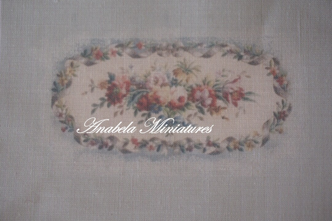 New** KIT Dollhouse Upholstered Fabric Sofa, Coach Chair. 1:12 Scale ...