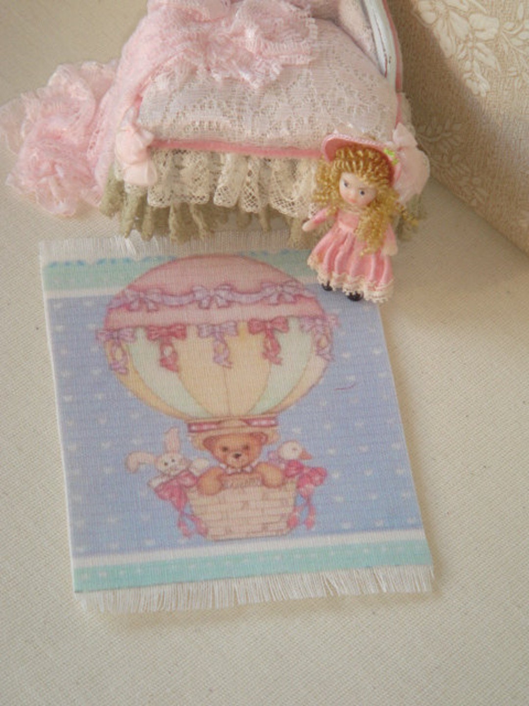 Dollhouse Children Room Rug. 1:12 Dollhouse Miniature Rugs. Dense ...