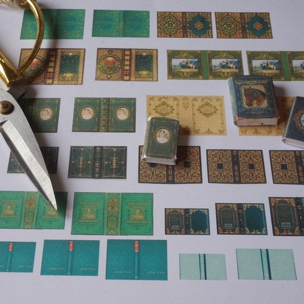 Mini Book Covers - Etsy