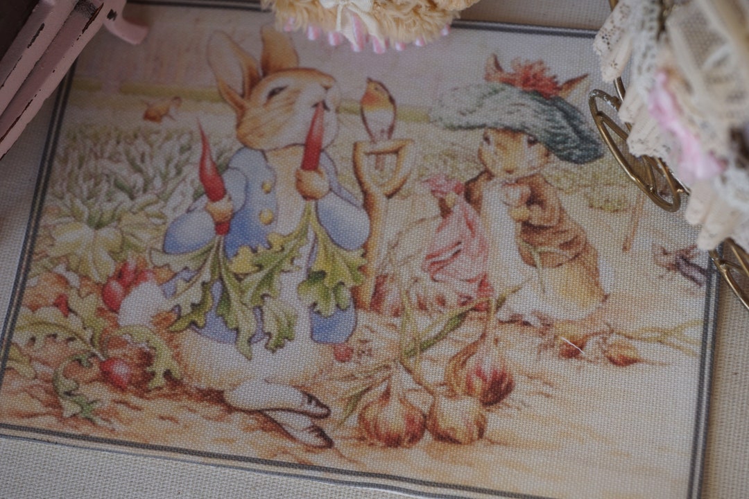 New**dollhouse Peter Rabbit Rug. 1:12 Miniature Rugs for Children Room ...