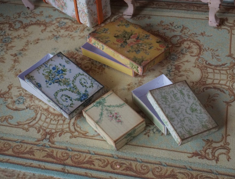 Pdf***downloable Vintage Antique Set of Four Victorian Boxes Set 1 ...