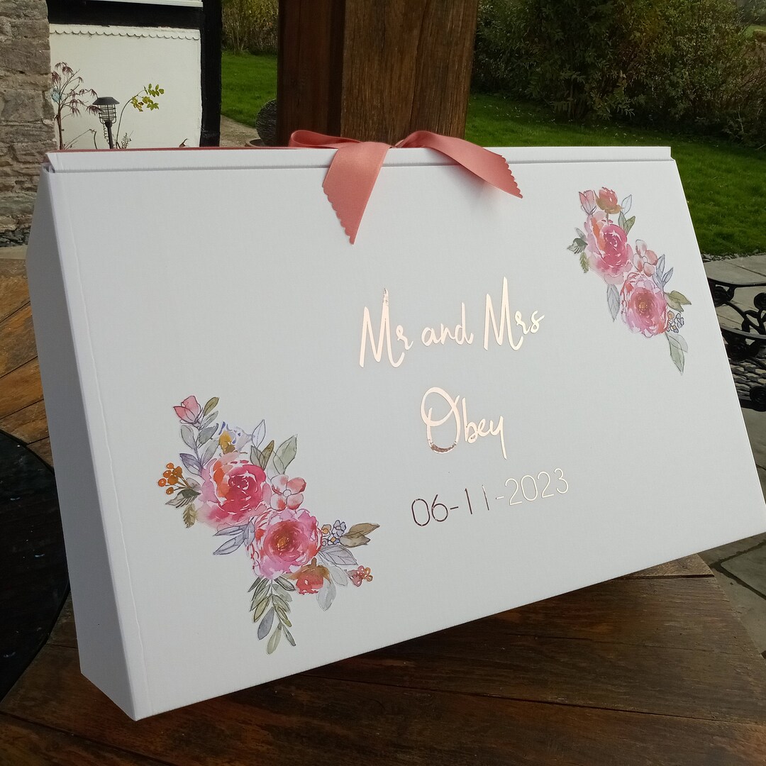 Wedding Dress Box Bridal Box Personalised Bride Hand Luggage - Etsy UK