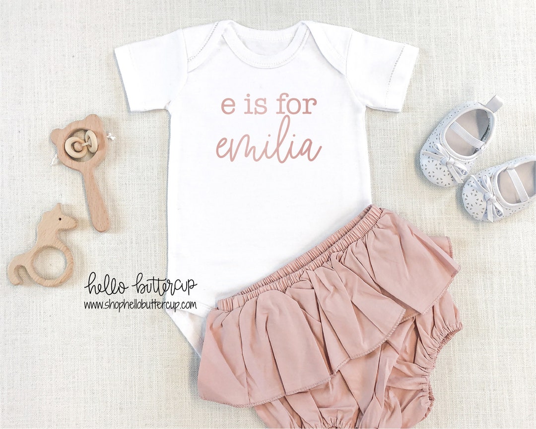 Personalized Outfit Baby Girl Custom Name Outfit - Etsy