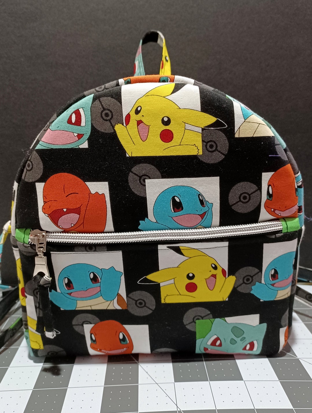 Pokemon Mini Backpack Purse, Pikachu, Charmander, Squirtle, Bulbasaur ...