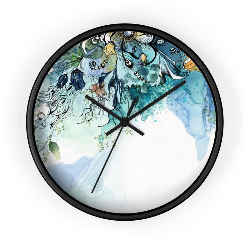 Art Wall Clock - Etsy