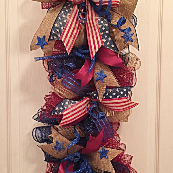 Deco Mesh Swag - Etsy