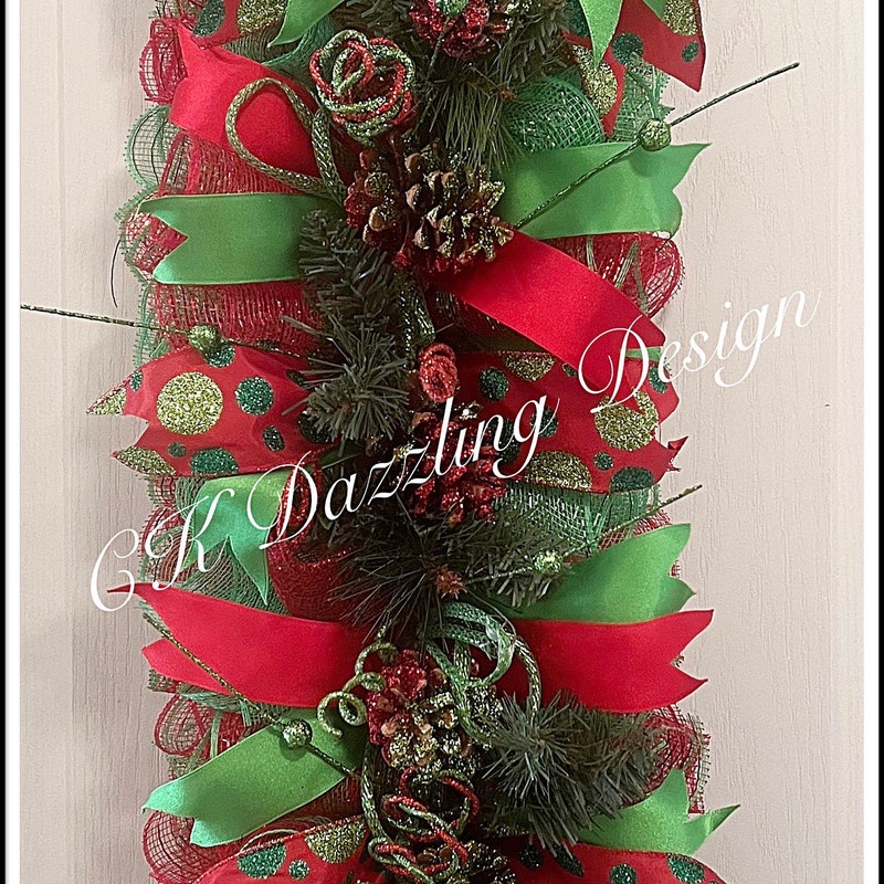 Deco Mesh Swag - Etsy