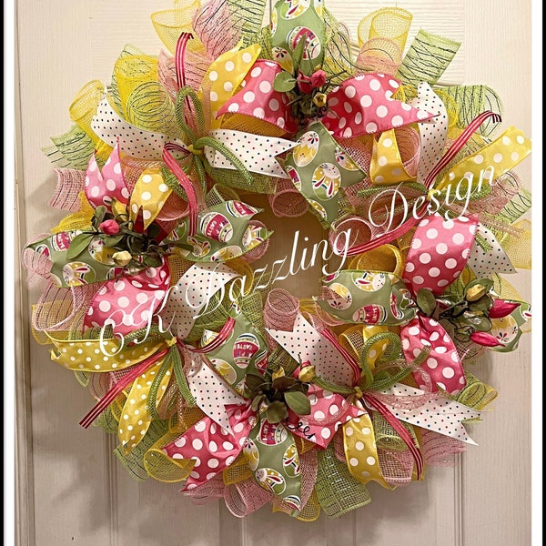 Easter Deco Mesh - Etsy