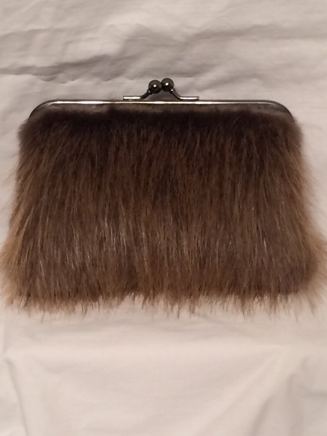 Genuine Beaver Fur Clutch Purse - Etsy