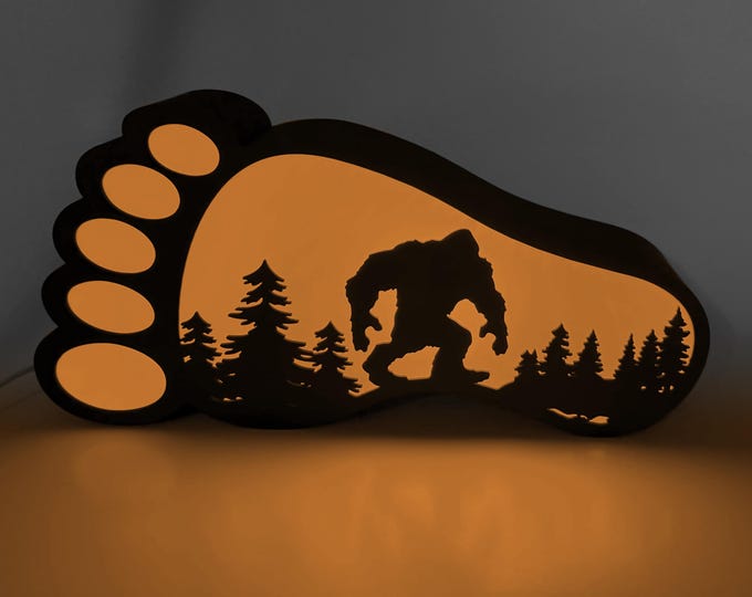 Bigfoot Light - Etsy