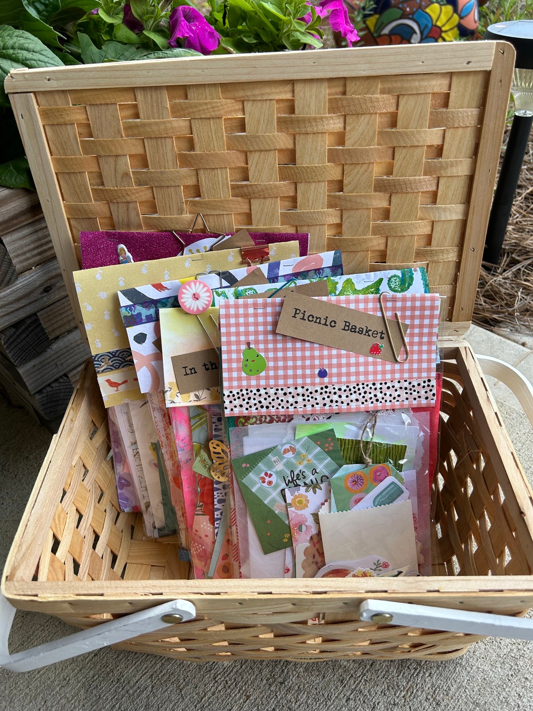 Picnic Basket Journal Pack - Etsy