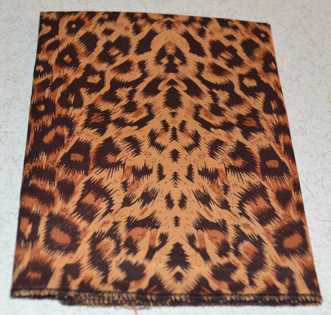 11 X 11 Inch Leopard Print Pocket Square - Etsy