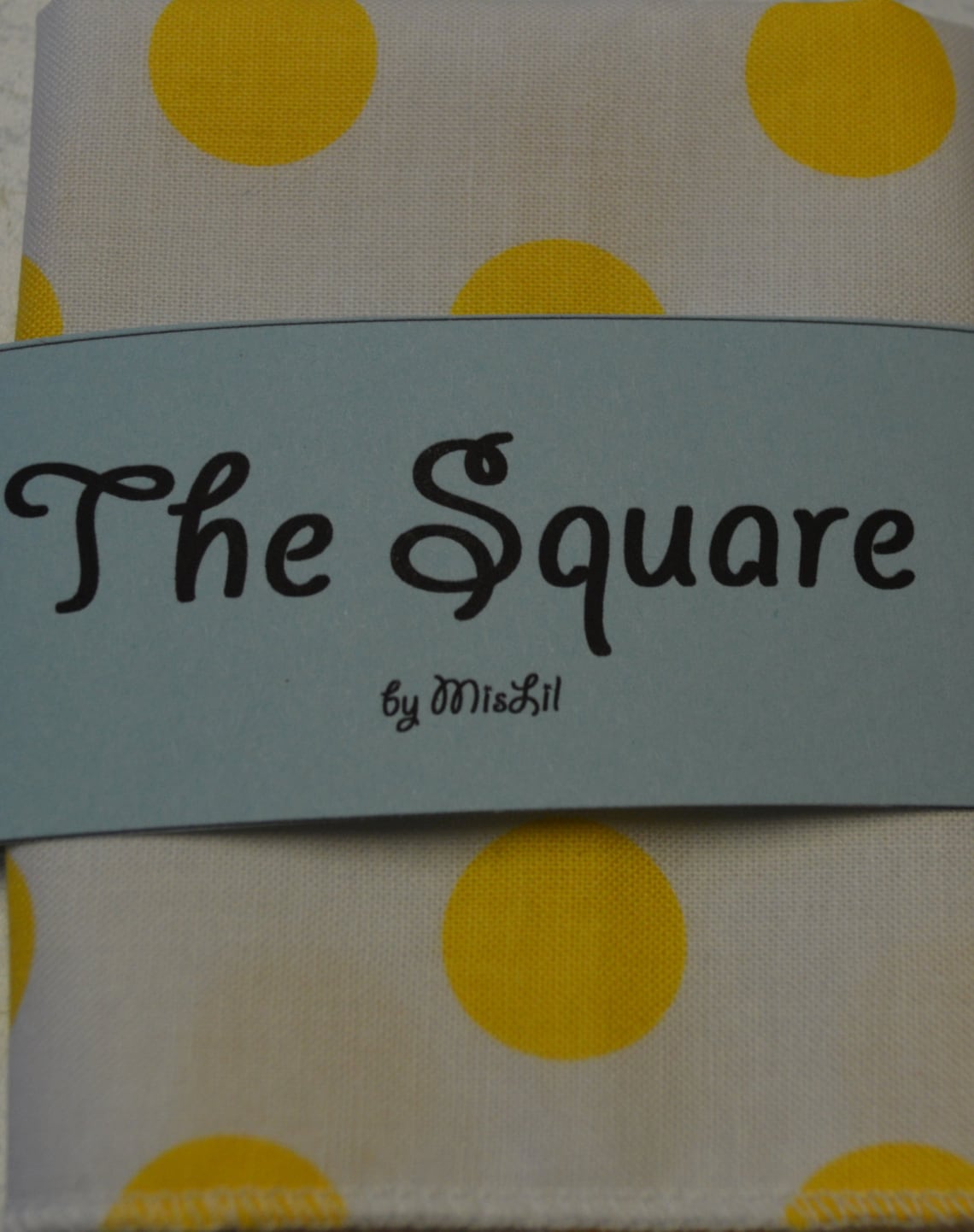 10 X 10 Yellow Polka Dots Pocket Square - Etsy