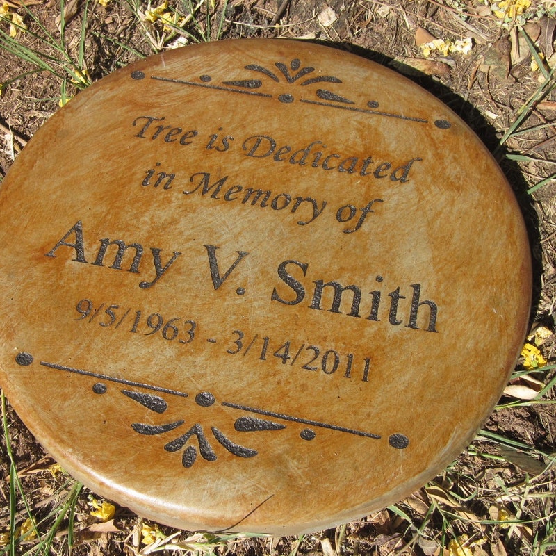 Personalized Garden Stone - Etsy