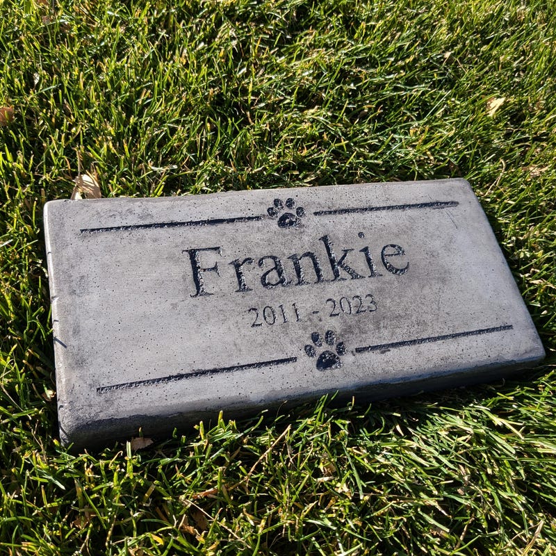 Cat Paw Headstone - Etsy