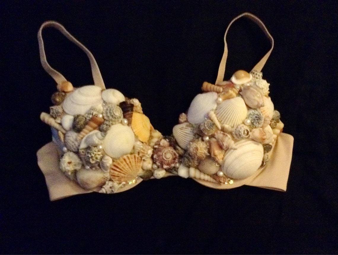 Custom Mermaid Seashell Bra Sexy Costume Top - Etsy
