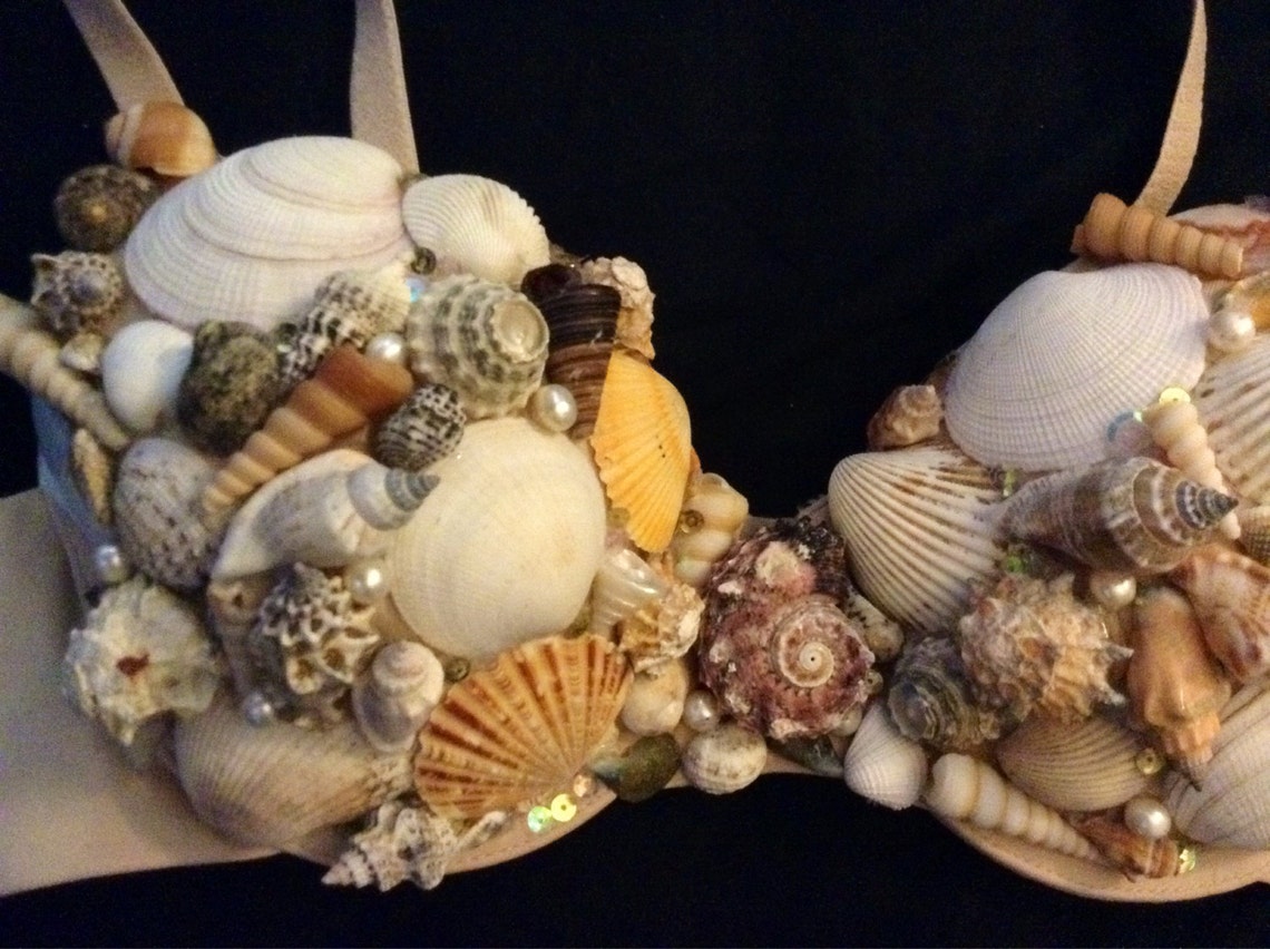 Custom Mermaid Seashell Bra Sexy Costume Top - Etsy