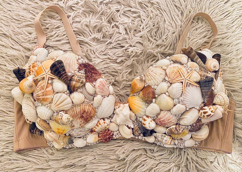 Custom Mermaid Seashell Bra Sexy Costume Top - Etsy