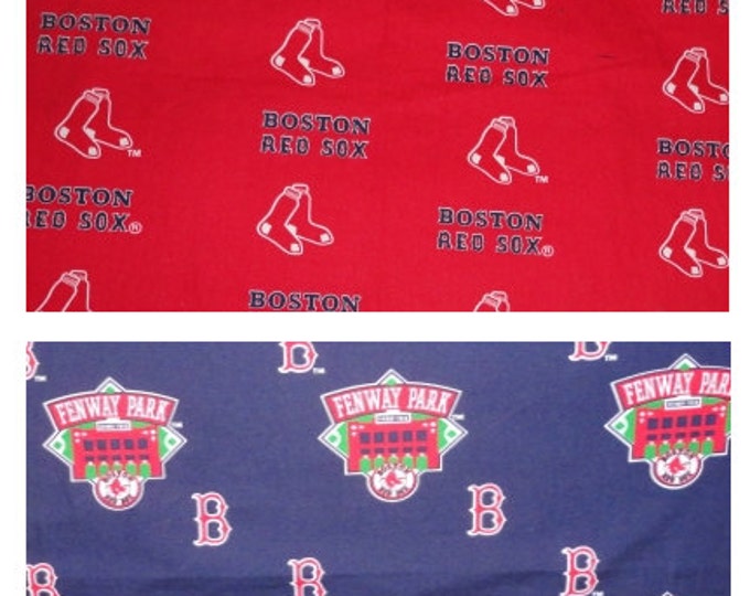 Red Sox Fabric Material Scrap Remnants for Craft Projects - Etsy