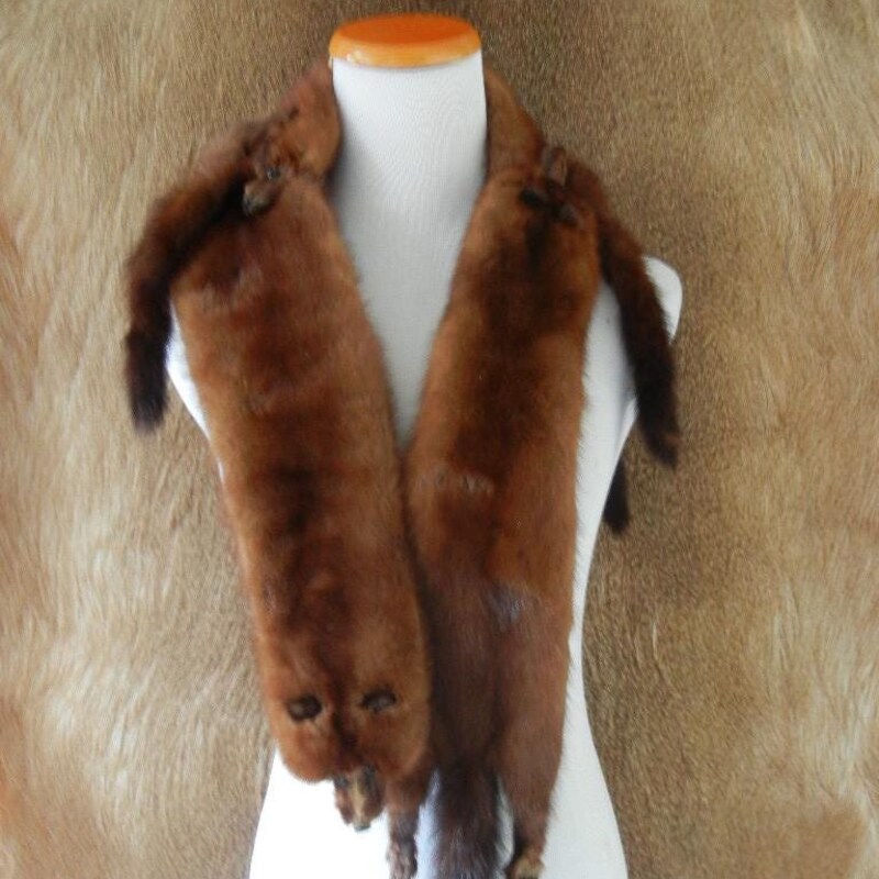 Vintage Mink Stole - Etsy