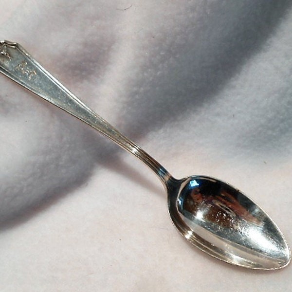 Antique Sterling Silver Spoon - Etsy