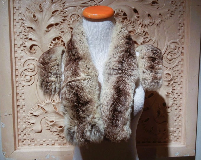 Vintage Nutria Pelt Pieces for Wear or Repurpose, 3 Pieces in the Set ...
