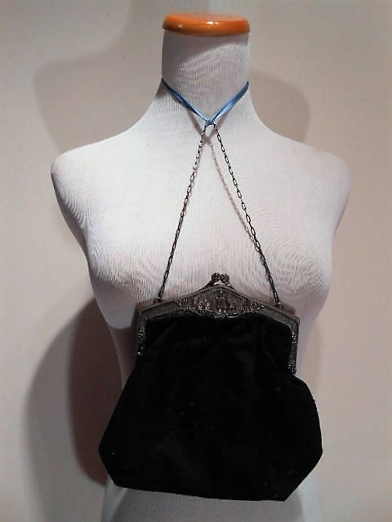 Sterling Silver Mcchesney Art Nouveau Windmill & Roses Purse | Etsy