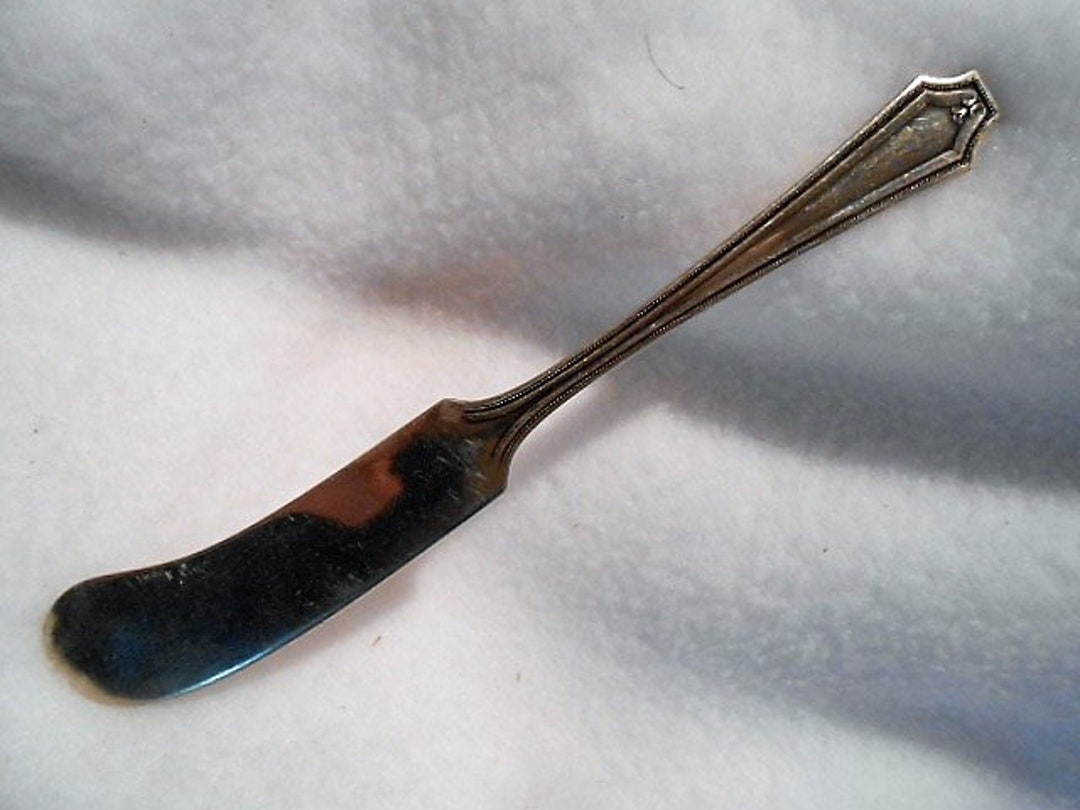 Antique Sterling Butter Knife Solid Sterling Silver Whiting - Etsy