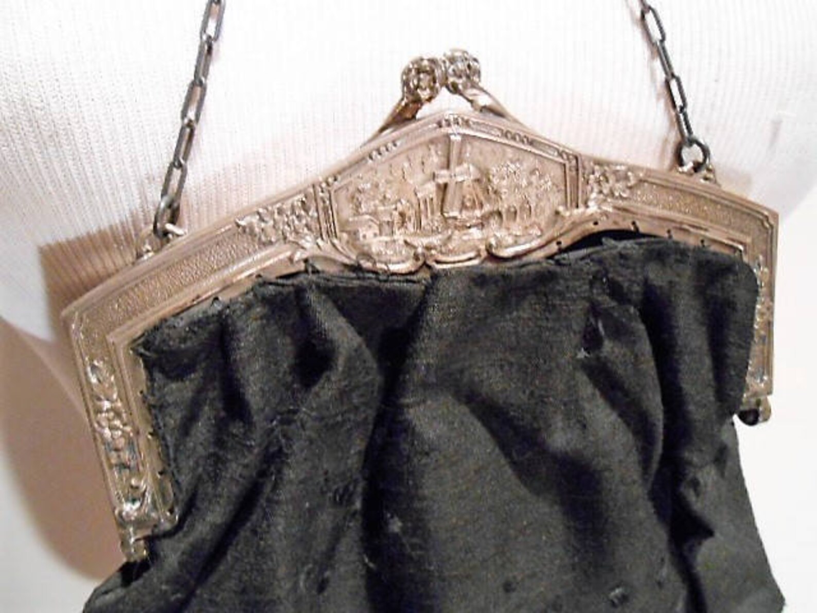 Sterling Silver Mcchesney Art Nouveau Windmill & Roses Purse | Etsy