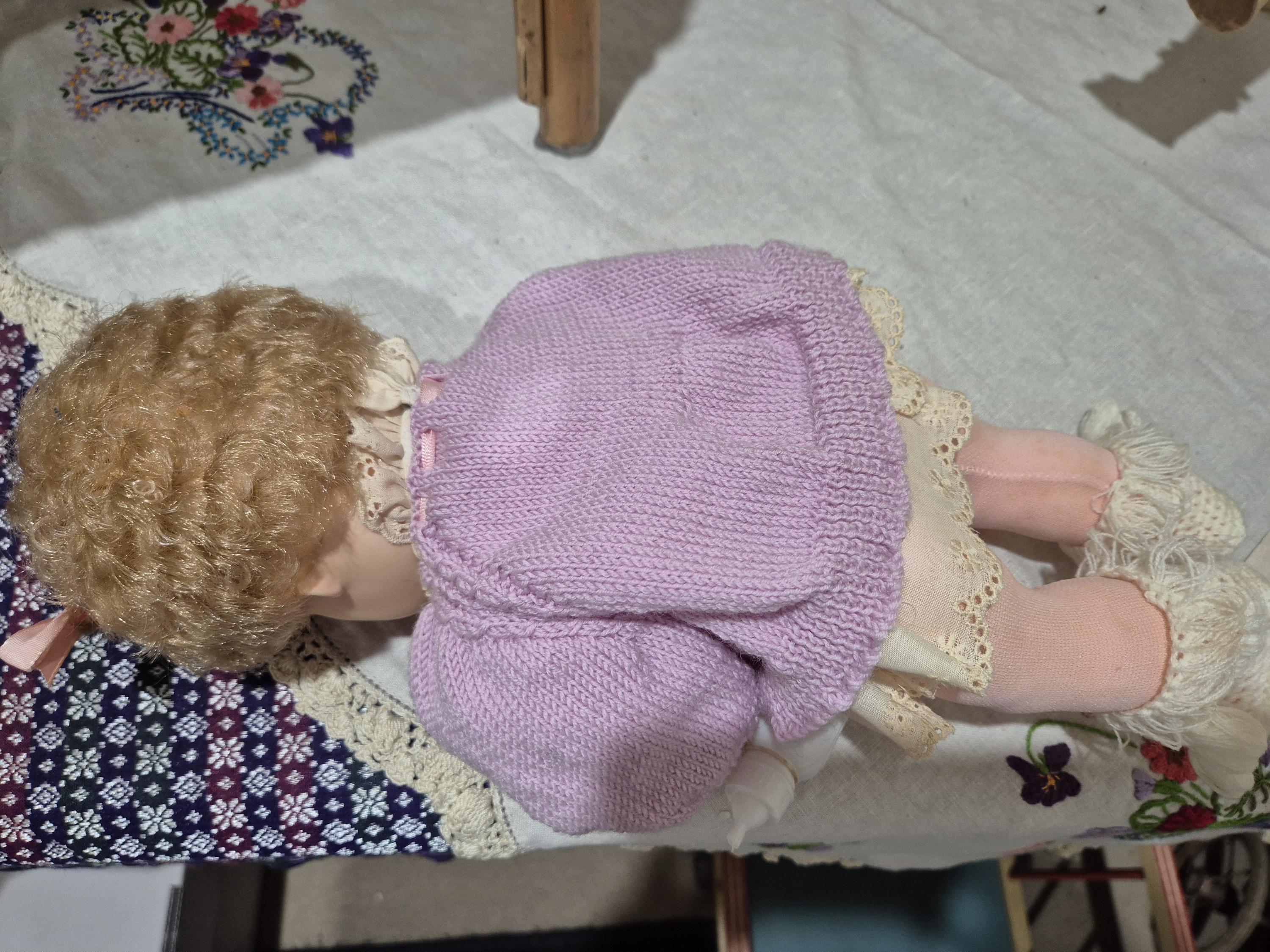 1960s EFFANBEE Reissued Vinyl 'dy-dee' Baby Doll With Curly Hair ...
