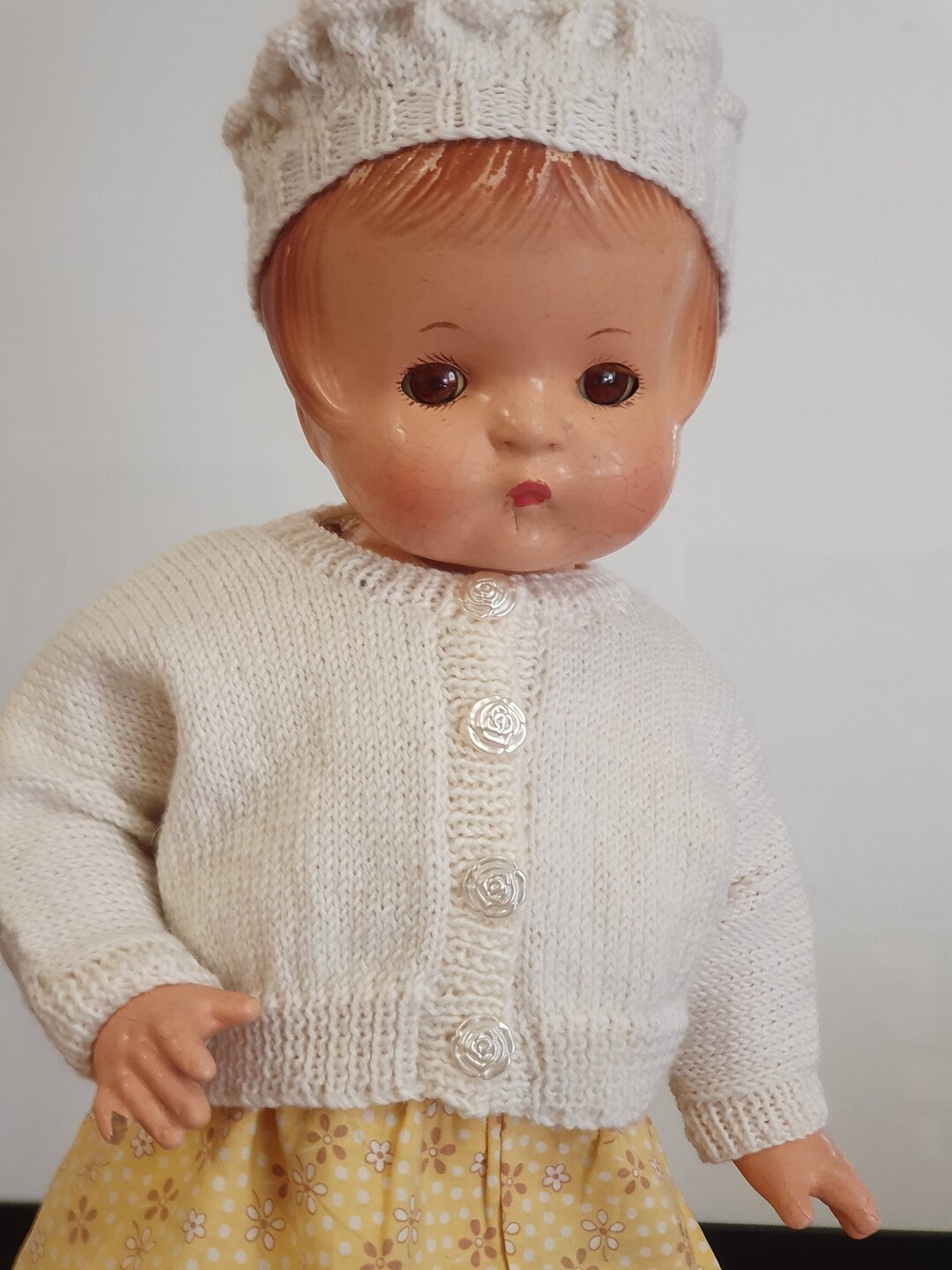 A Pretty Brown-eyed 1930s Patsy Ann in Vintage Clothing and Shoes With ...