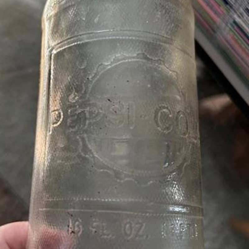 Antique Pepsi Bottle - Etsy