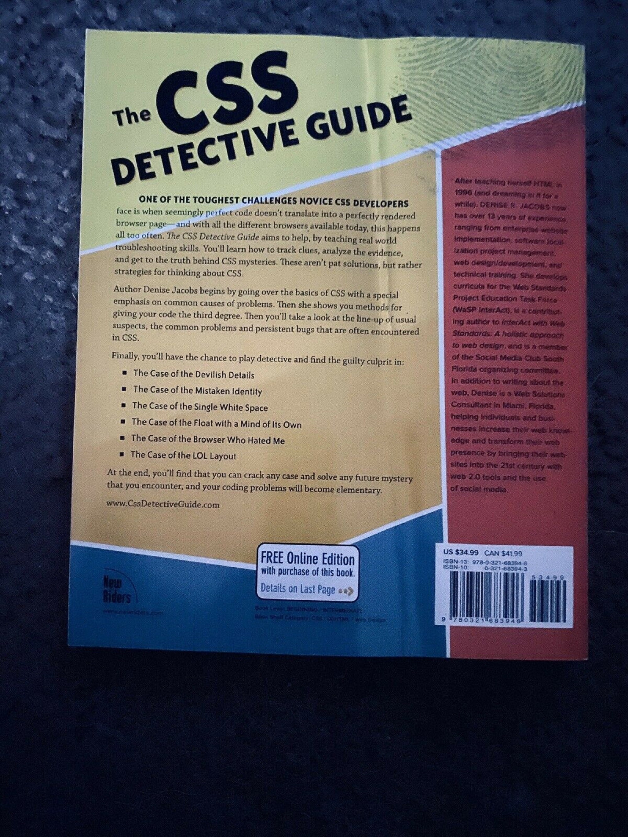 CSS Detective Guide : the Tricks for Solving Tough CSS - Etsy