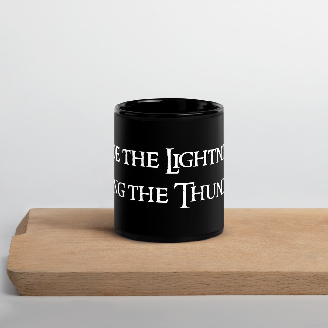Lightning & Thunder Mug - Etsy