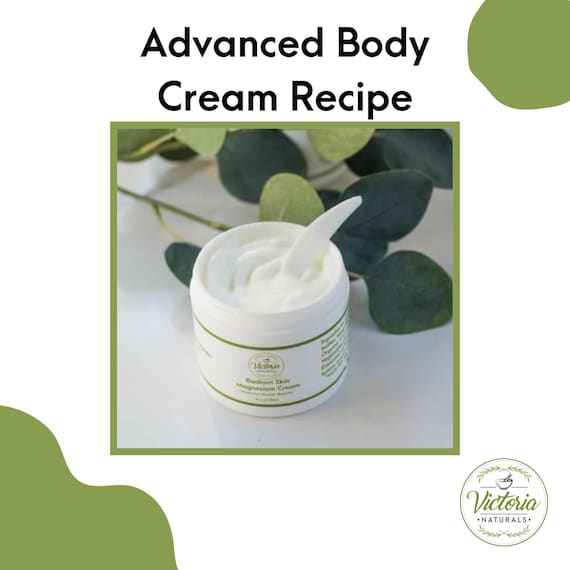Body Cream Recipe How to Make Advanced and Effective Body - Etsy