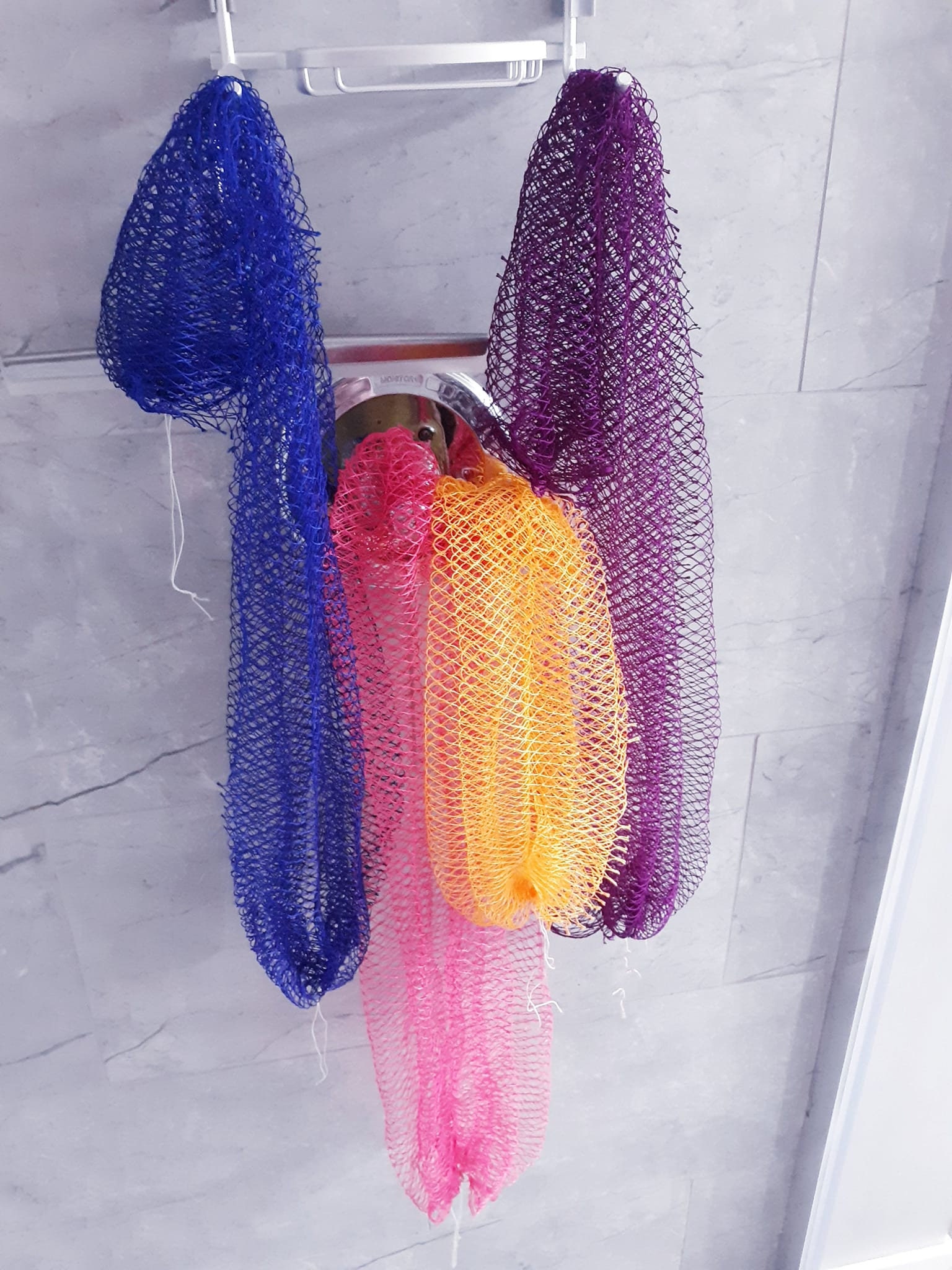 African Exfoliating Net Body Bath Sponge, African Mesh Washcloth, Body ...