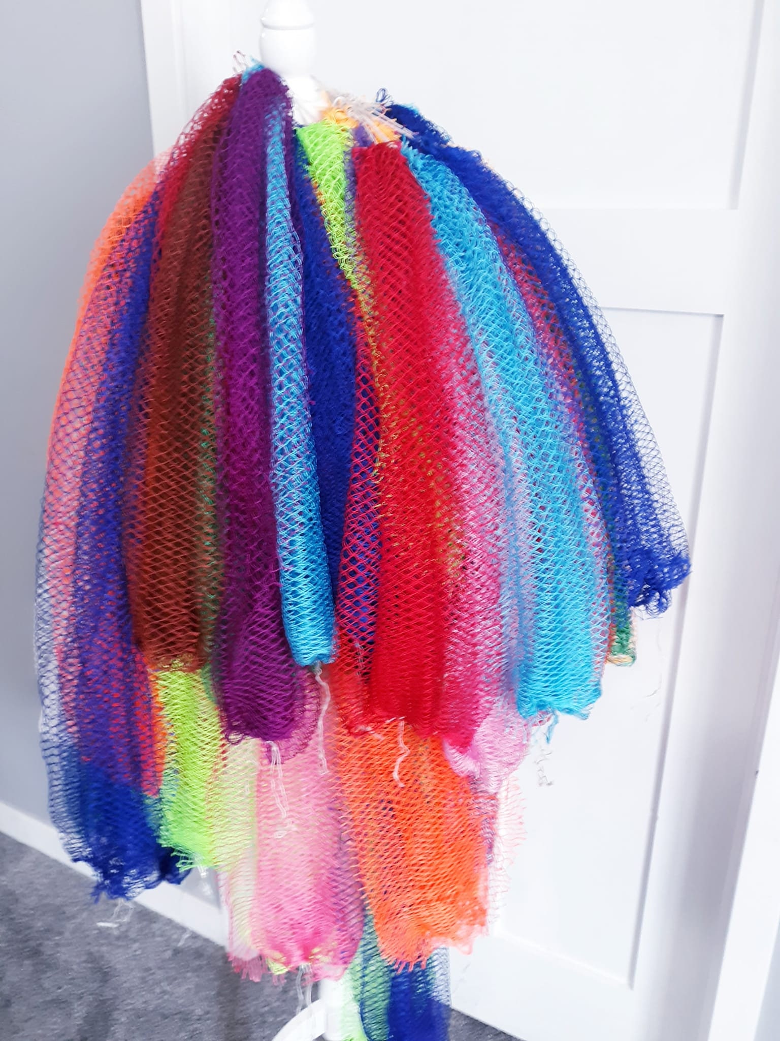 African Exfoliating Net Body Bath Sponge, African Mesh Washcloth, Body ...