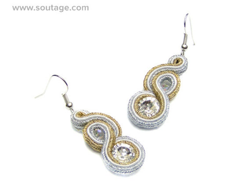 Beauty of Day Soutache Set Soutache Necklace Soutache Earrings - Etsy
