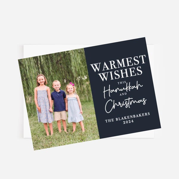 Hanukkah Christmas Cards - Etsy