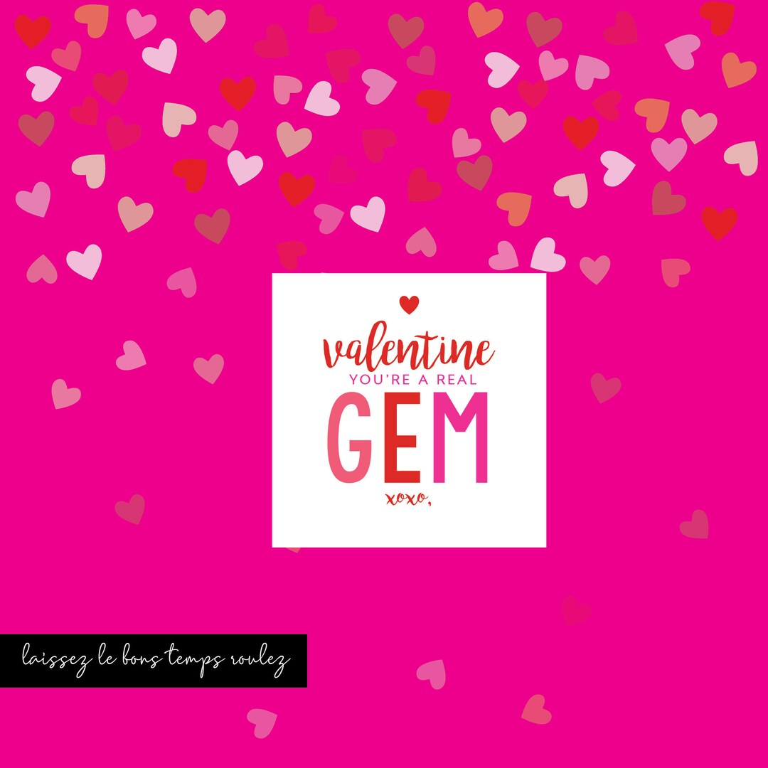 Instant Download Printable Valentine's Day Cards, Editable Classroom ...