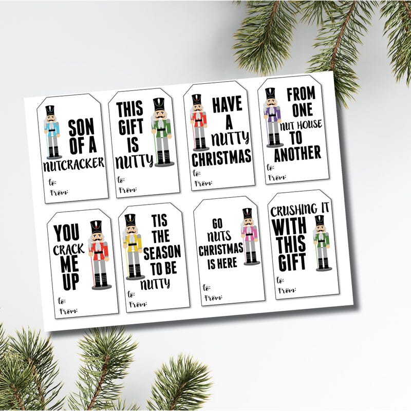 Printable Gift Tag - 60+ Gift Ideas for 2024