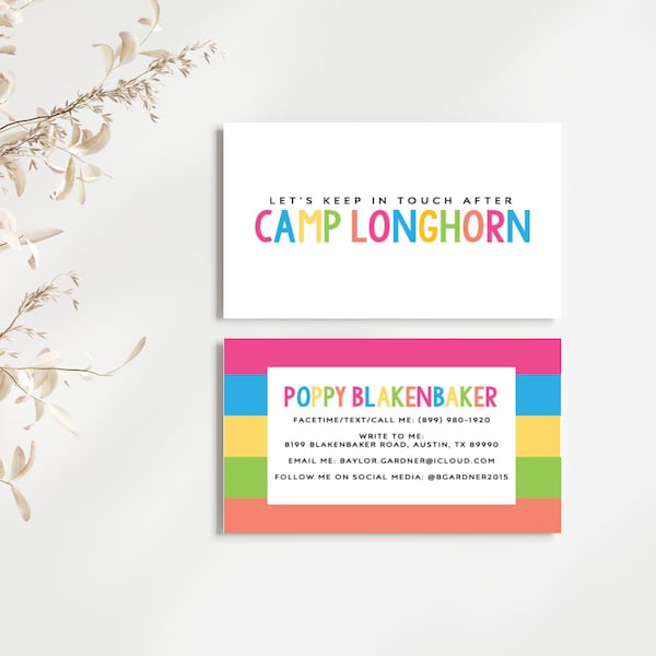 Camping Card - Etsy