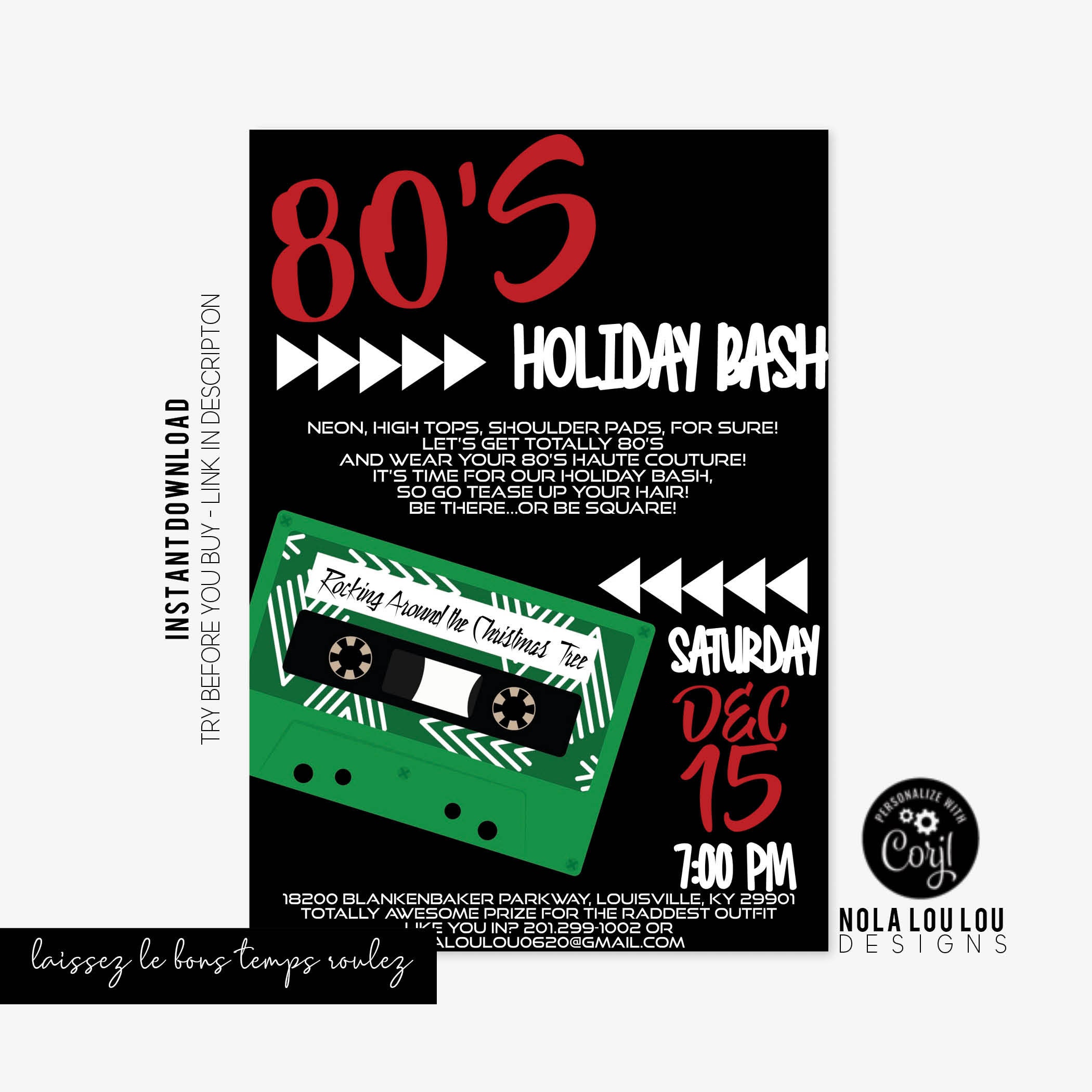 80s Tacky Christmas - Etsy