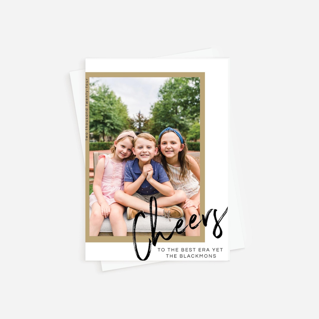Corjl Best Era yet Card, Family Photo Christmas Card, Funny Holiday ...