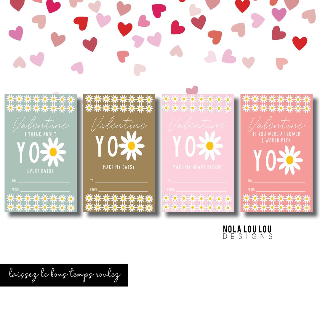 Instant Download Printable Valentine's Day Cards, Editable Classroom ...