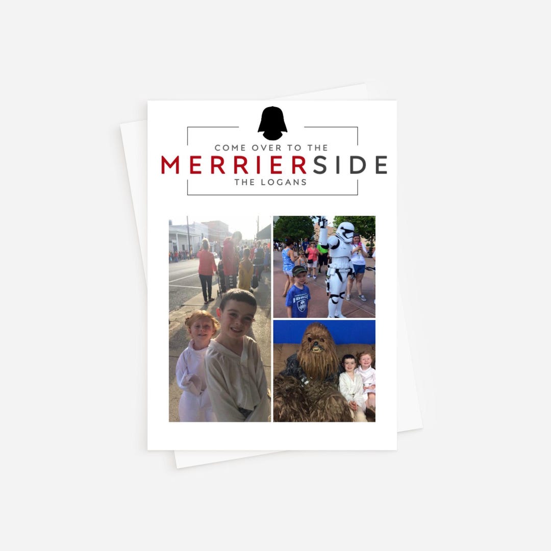 Vacation Holiday Card, Family Photo Christmas Card, Holiday Card ...